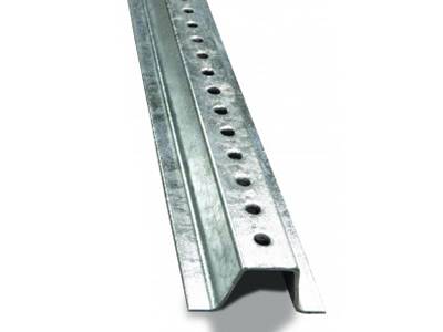 Galvanized Sign Post